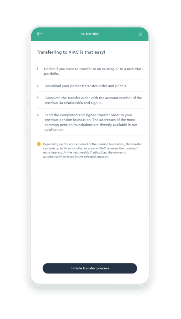 Pillar 3a features - the many functions of the VIAC retirement plan